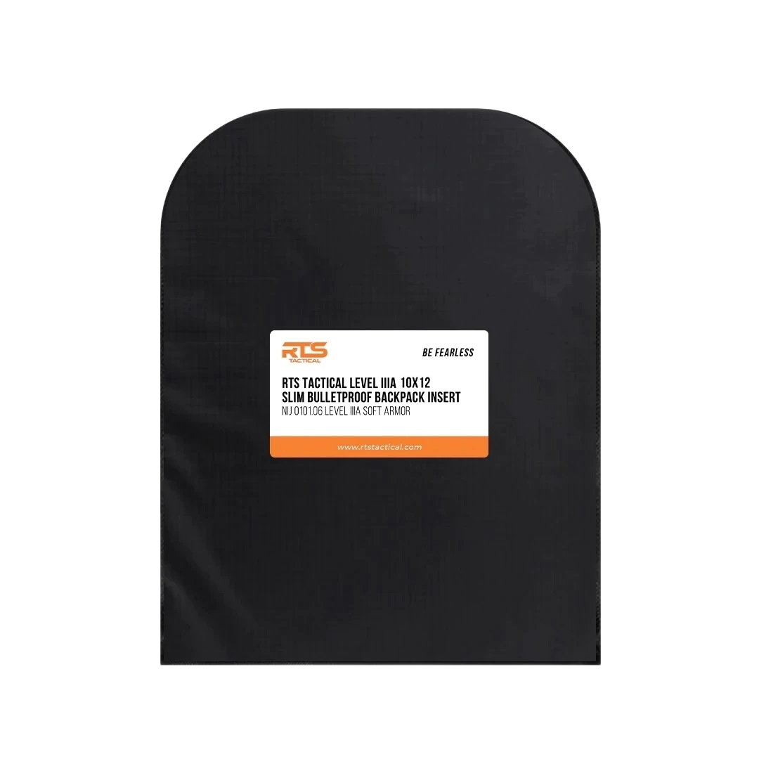 RTS Tactical Level IIIA EX770 Backpack Panel Insert - 10 X 12