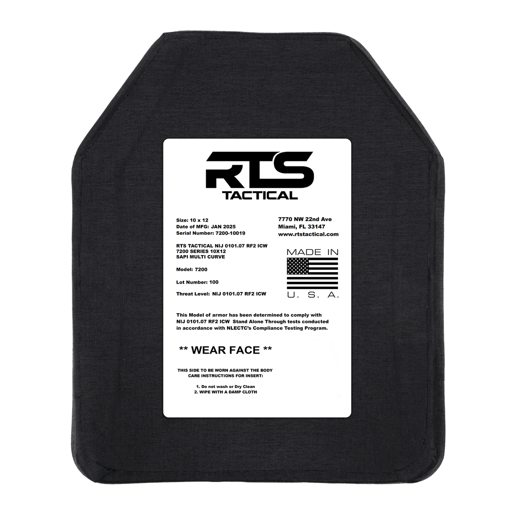 Ceramic Hard Armor and Side Plate Inserts – RTS Tactical
