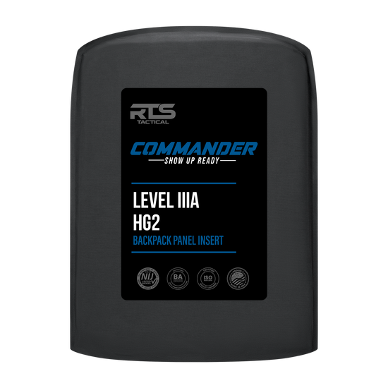 RTS Tactical Level IIIA Commander Backpack Panel Insert - 10x12