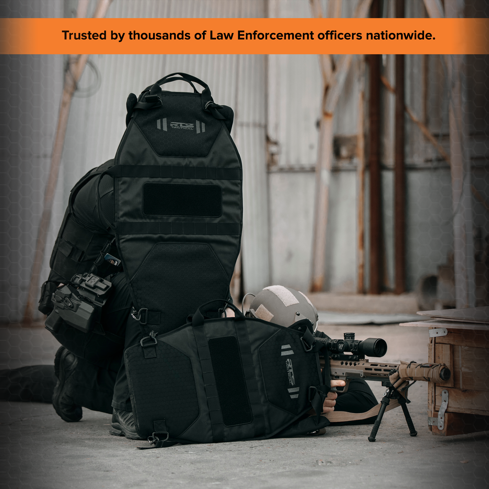 RTS Level III+ Mini Ballistic Shield – Rifle-Rated Compact | RTS Tactical