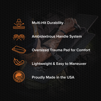 RTS Level III+ Mini Ballistic Shield – Rifle-Rated Compact | RTS Tactical