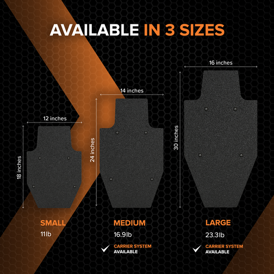 RTS Level III+ Mini Ballistic Shield – Rifle-Rated Compact | RTS Tactical