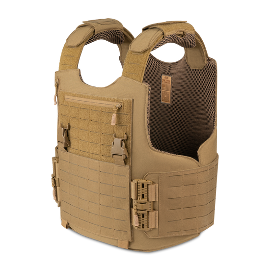 RICO OPSEC Tactical Vest with Commander Level IIIA (HG2) Soft Armor ...