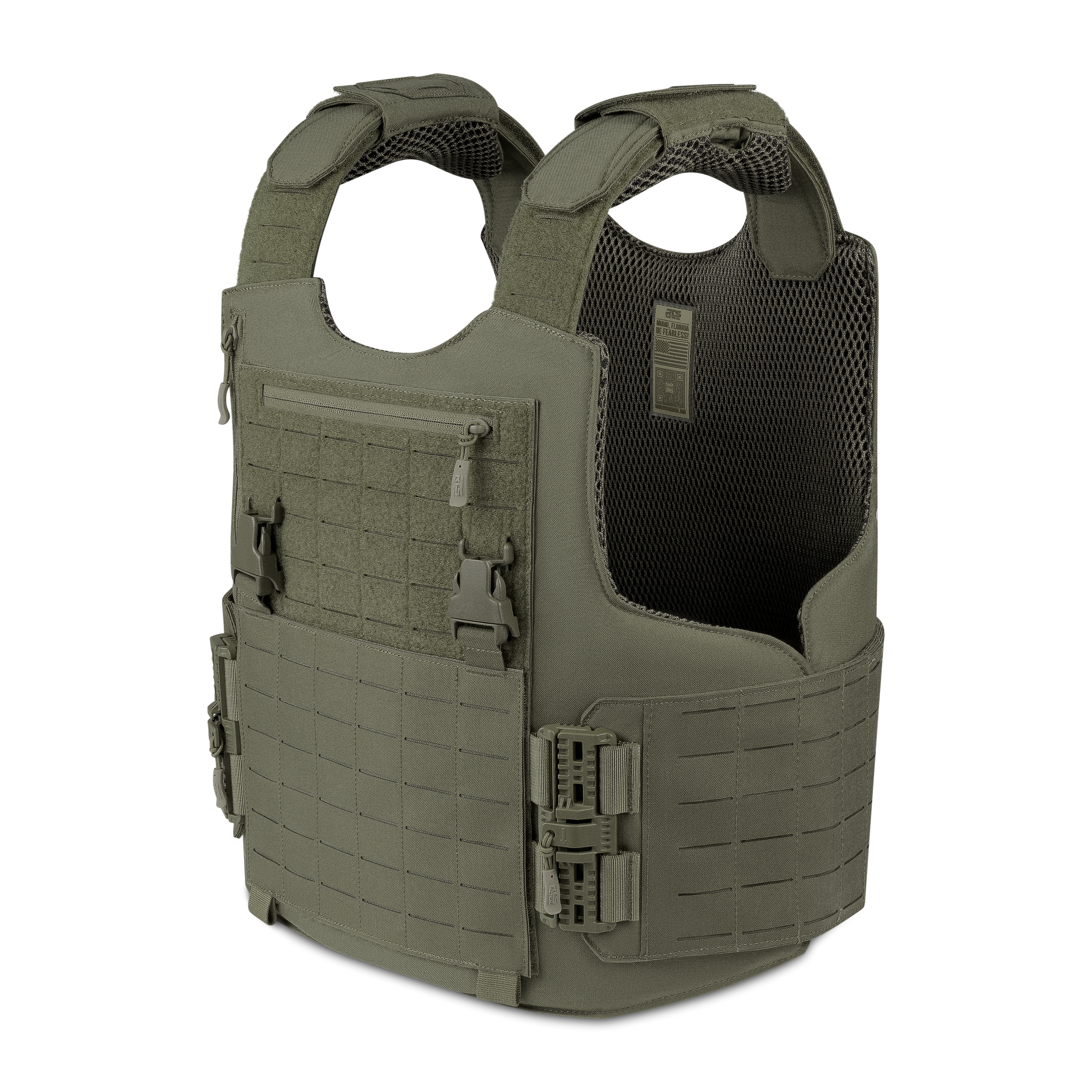 RICO Special Operations Vest with Commander Level IIIA (HG2) Soft Armor ...