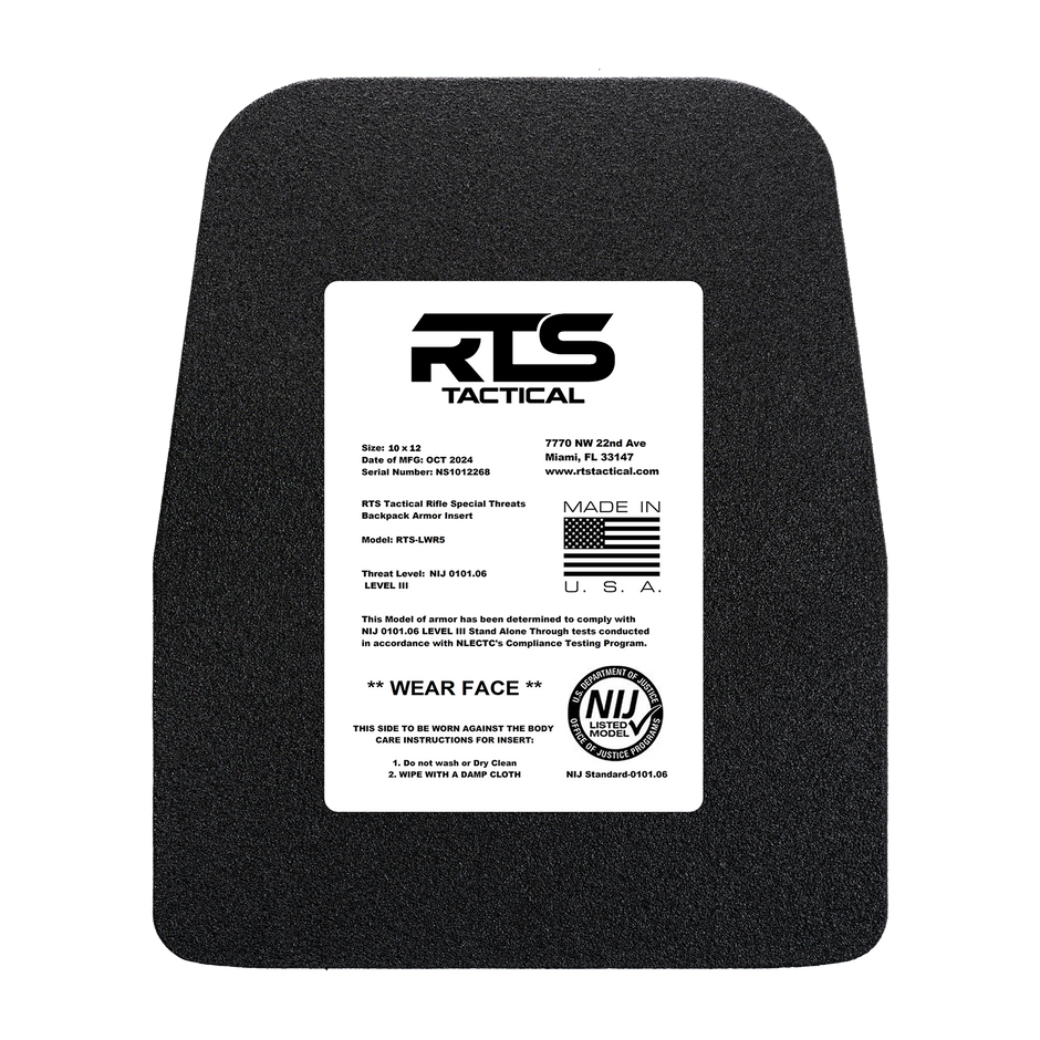 Body Armor Collection – Protection Vests & Inserts | RTS Tactical