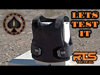 Hero’s Level IIIA+ Concealable Vest in Black - RTS Tactical